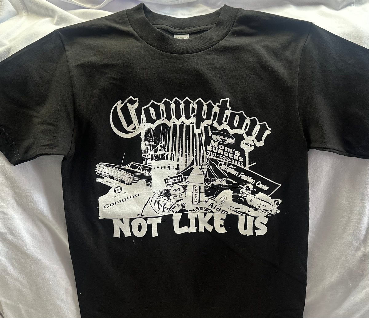 Compton ( Not Like Us ) T-Shirt – Made In Compton Store